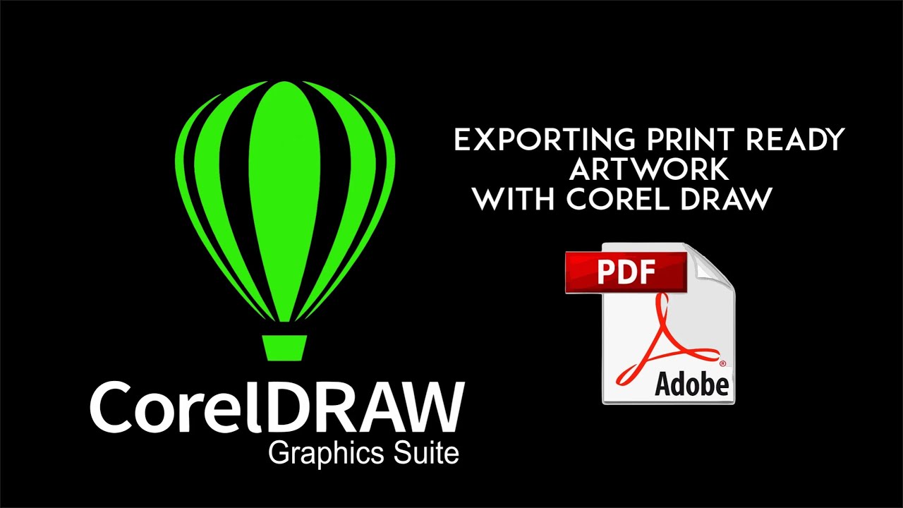 CorelDraw Export PDF Printing Setting YouTube CorelDraw Export PDF Printing Setting YouTube