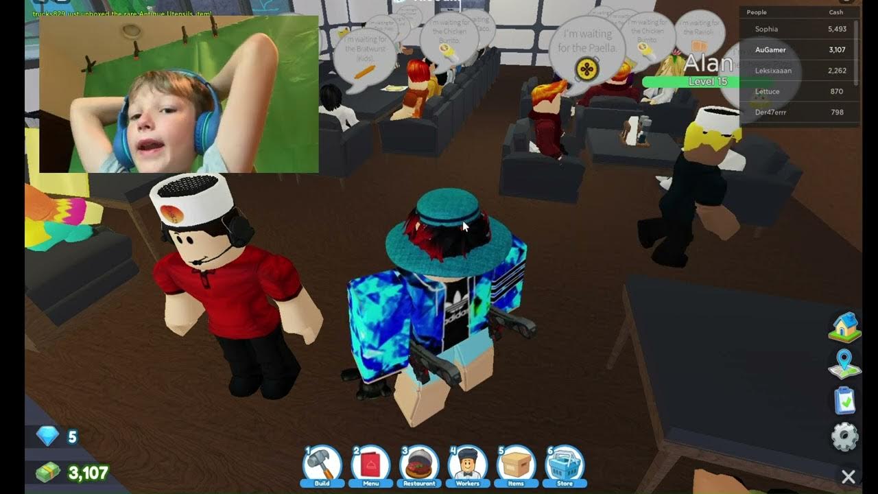 Restaurant Tycoon 2 Game Play With Restaurant Tour And Tips Youtube