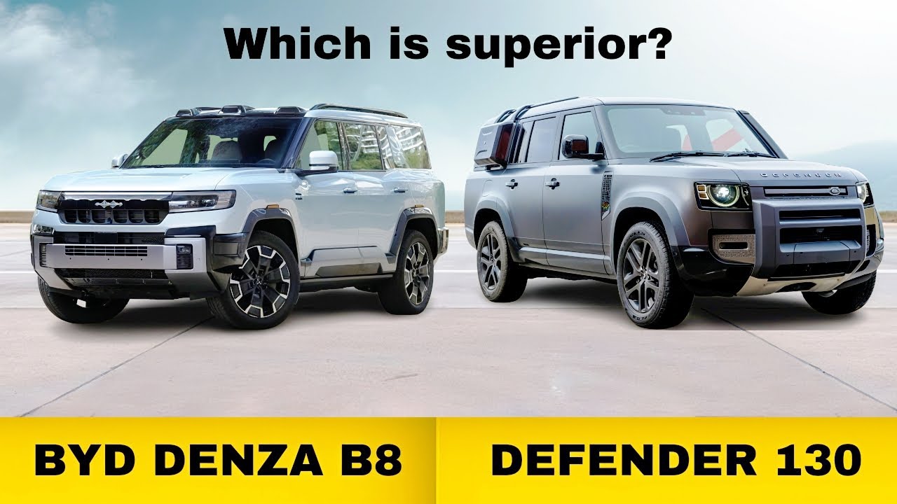 EPIC SUV BATTLE! 2025 Land Rover Defender 130 vs BYD Denza N8 ...