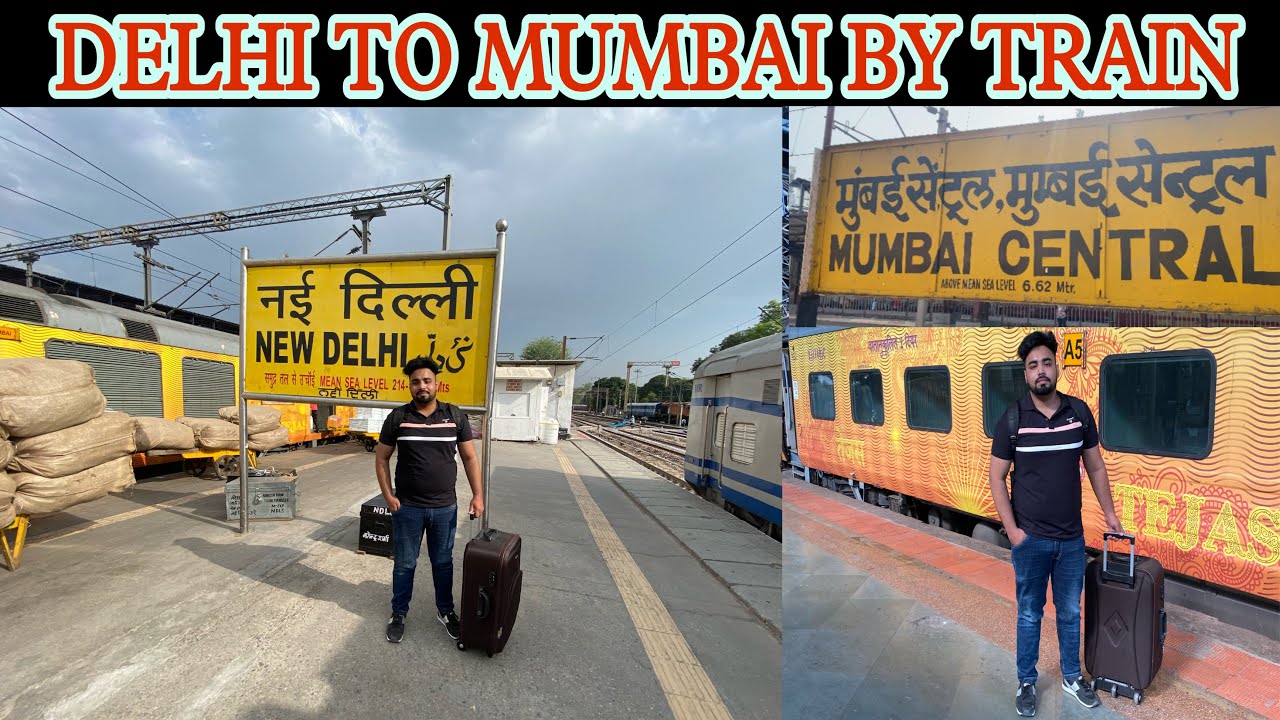 DELHI TO MUMBAI TRAVELLING. Tejas Express 3rd Ac.#traintraveller # ...