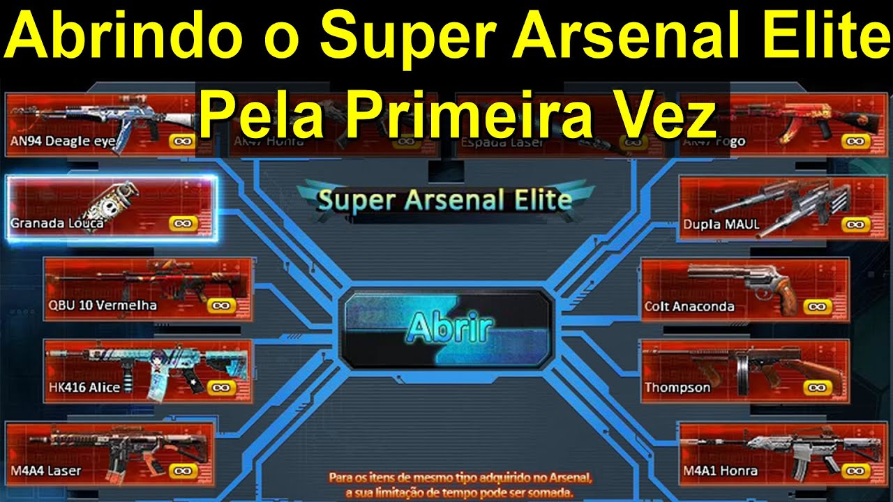 Blood Strike - Abrindo o Super Arsenal Elite Pela Primeira Vez - YouTube
