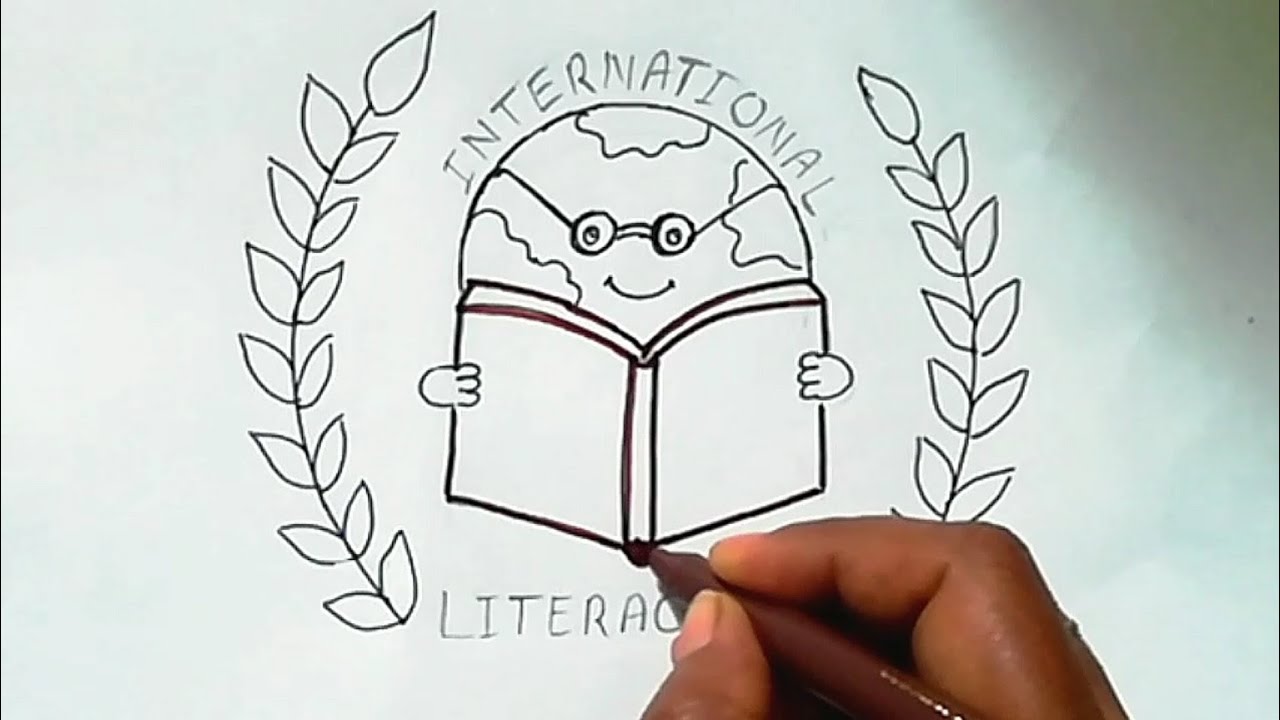 International Literacy Day Drawing/अन्तराष्ट्रीय साक्षरता दिवस पर चित्र ...