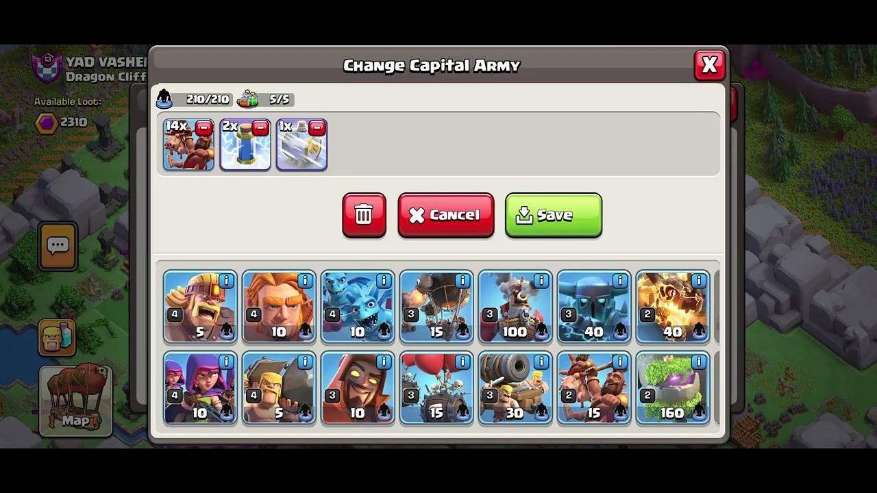 Weekly Clash of clans gameplay asmr 4k Quality raid weekend, clan games ...