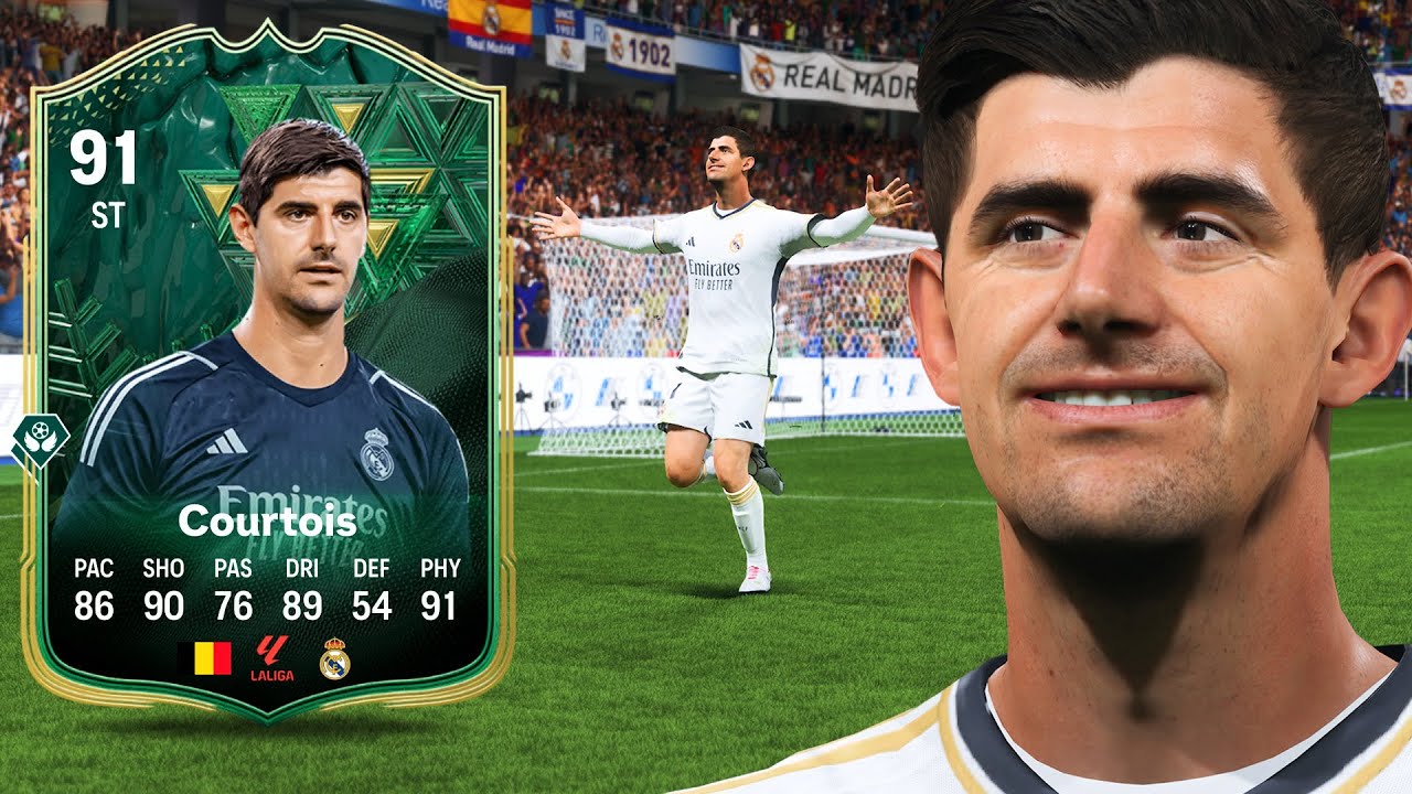 91 ST Thibaut Courtois is the NEW Petr Cech.. 🤯 - YouTube