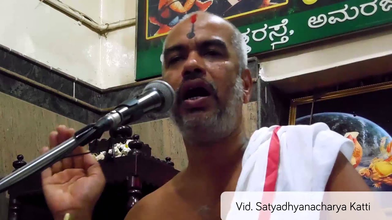 Day 3 - Sadachara Smruti - Vid. Satyadhyanacharya Katti - YouTube