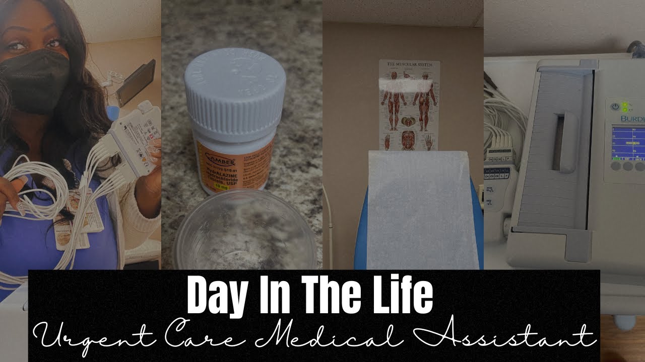 A DAY IN THE LIFE OF A URGENT CARE MEDICAL ASSISTANT | 8-8 WORK DAY OF ...