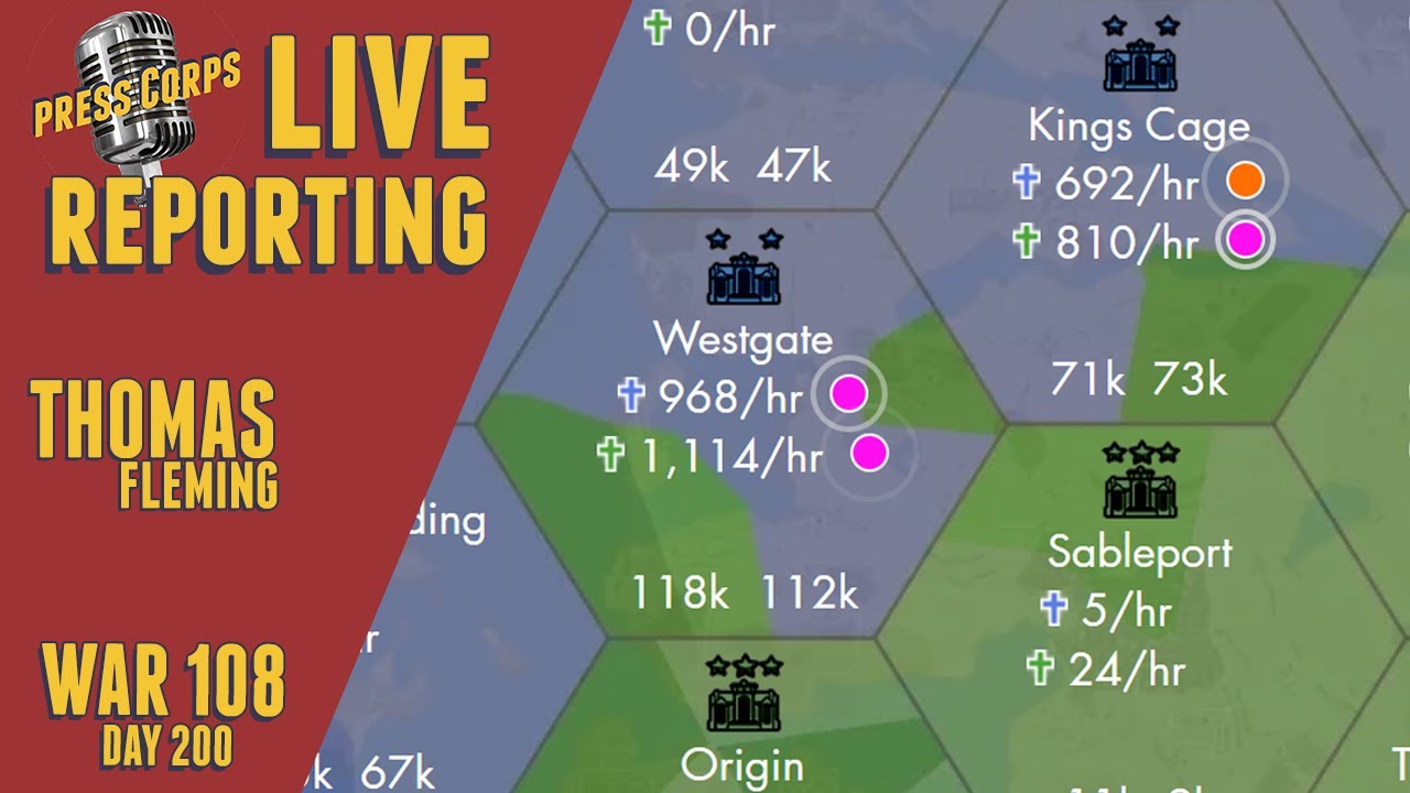 Colonial Counterattack Attempt | War 108 Day 200 | Thomas Fleming | Foxhole - YouTube