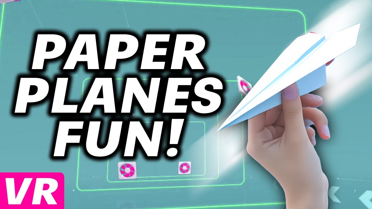 LET'S PLANE - Physics-based Paper Plane VR Simulation Game for Meta ...