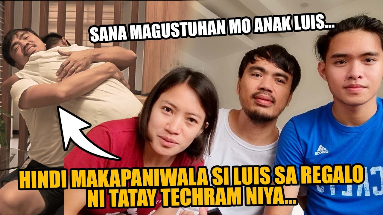 Naiyak Si Luis | Ang Regalo Ni TechRAM Kay Luisito | Happy Birthday ...