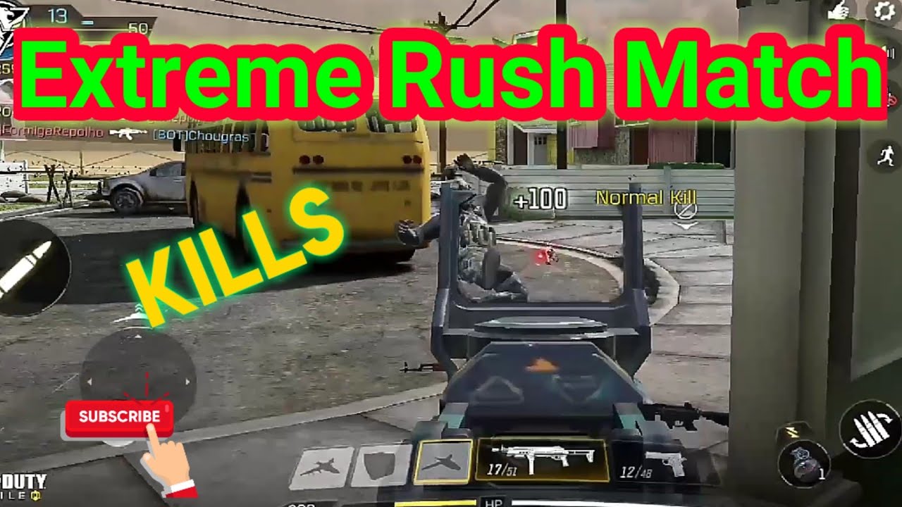 Extreme Call Of Duty Rush Match - HD - YouTube