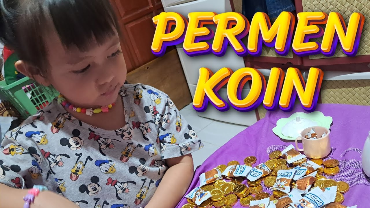 ZOYA UNBOXING PERMEN KOIN GAES !!! - YouTube
