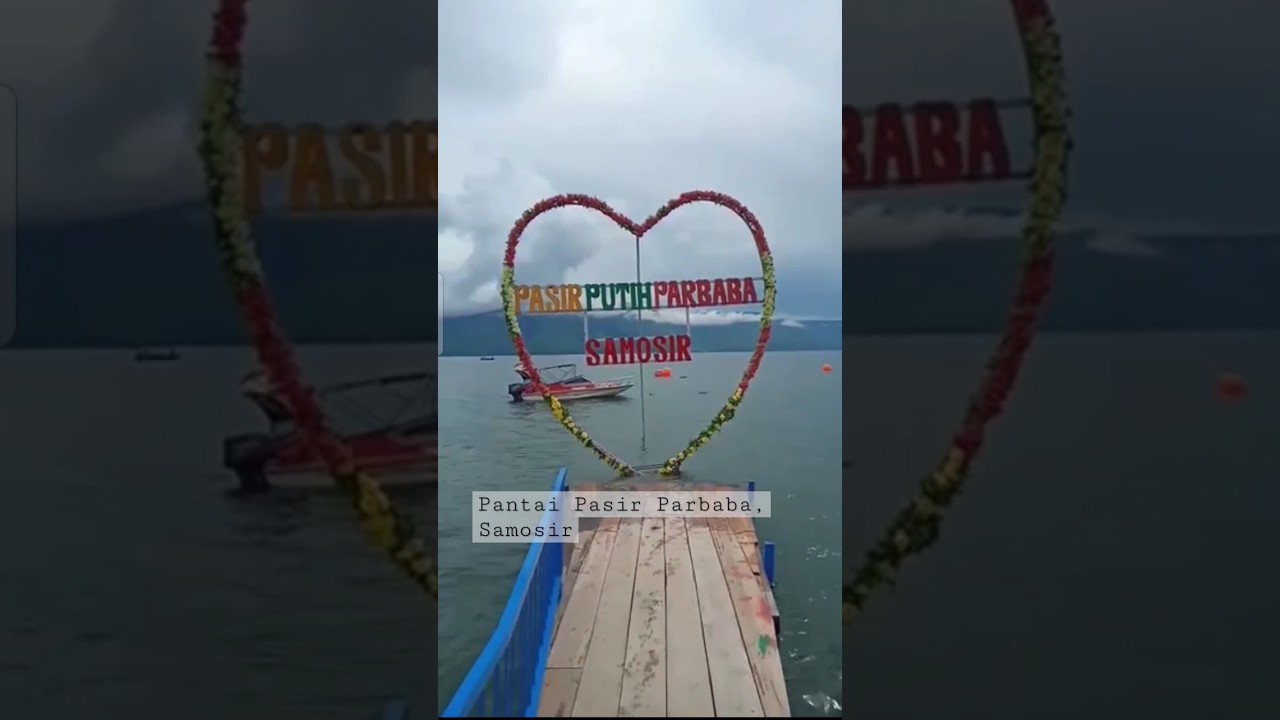 MENYENANGKAN... Suasana Pantai Pasir Putih, Parbaba - YouTube