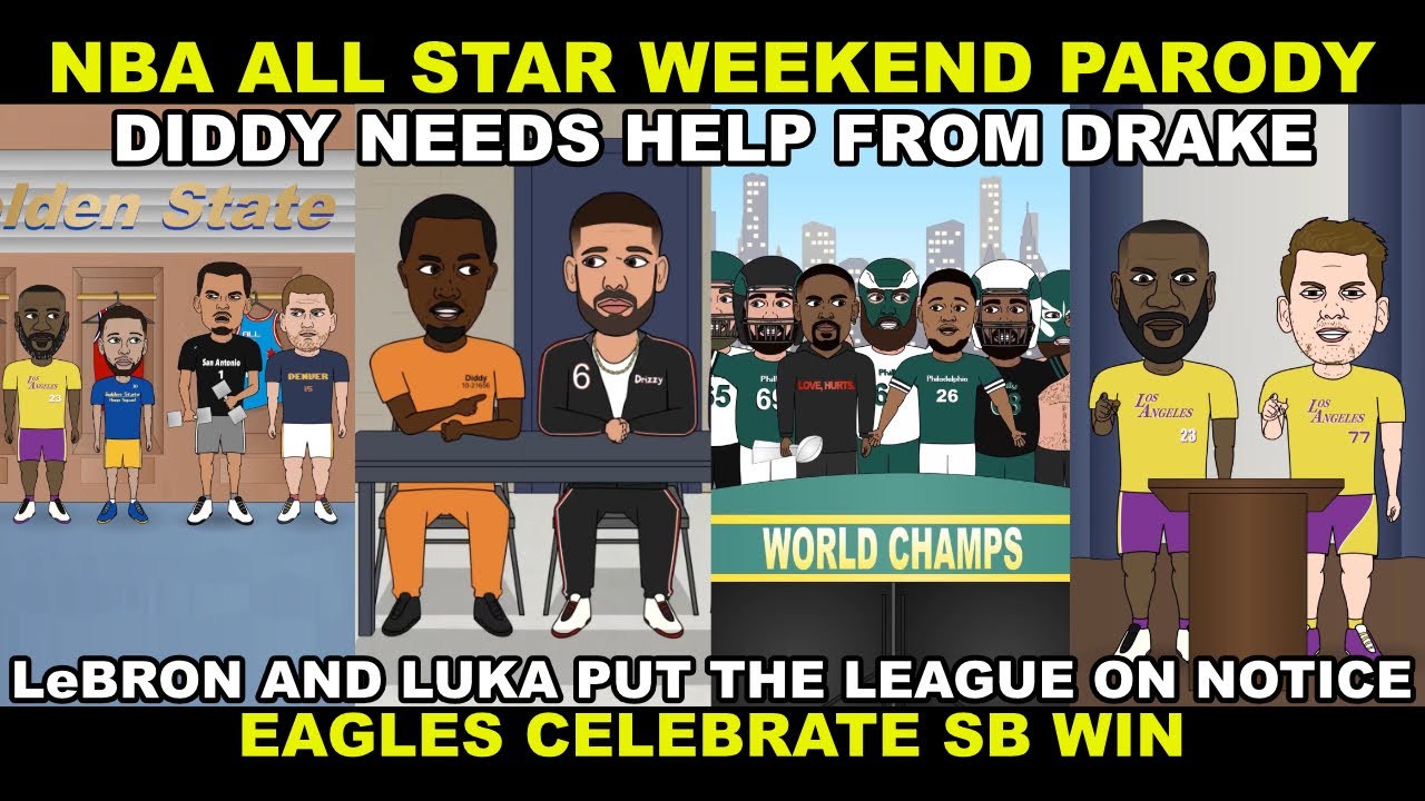 Comedy Sports Mash! - NBA All Star parody; Eagles parade; Diddy sues ...