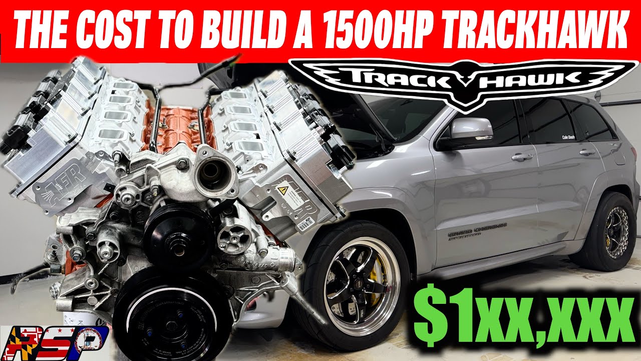 HOW MUCH IT COST TO BUILD A 1500HP JEEP TRACKHAWK - YouTube