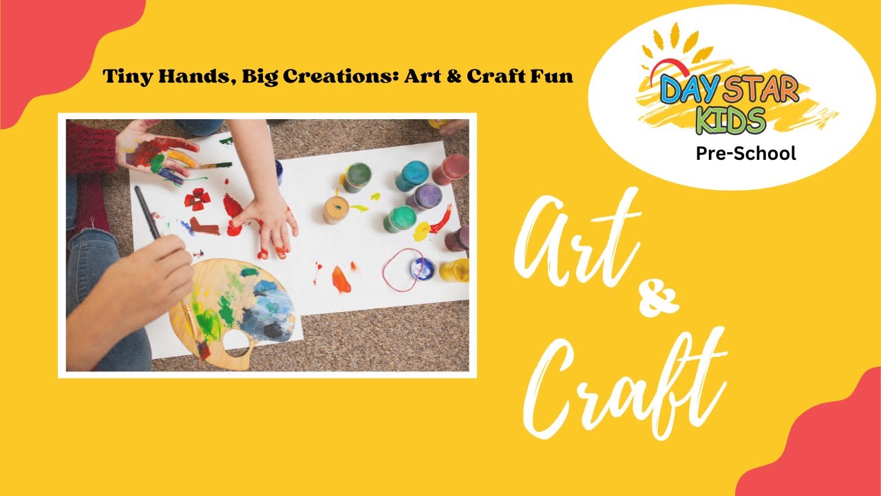 Tiny Hands Exploring Creativity through Art & Craft - YouTube