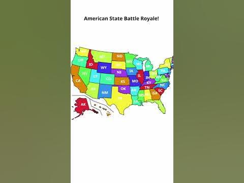 U.S. State Battle Royale! - YouTube