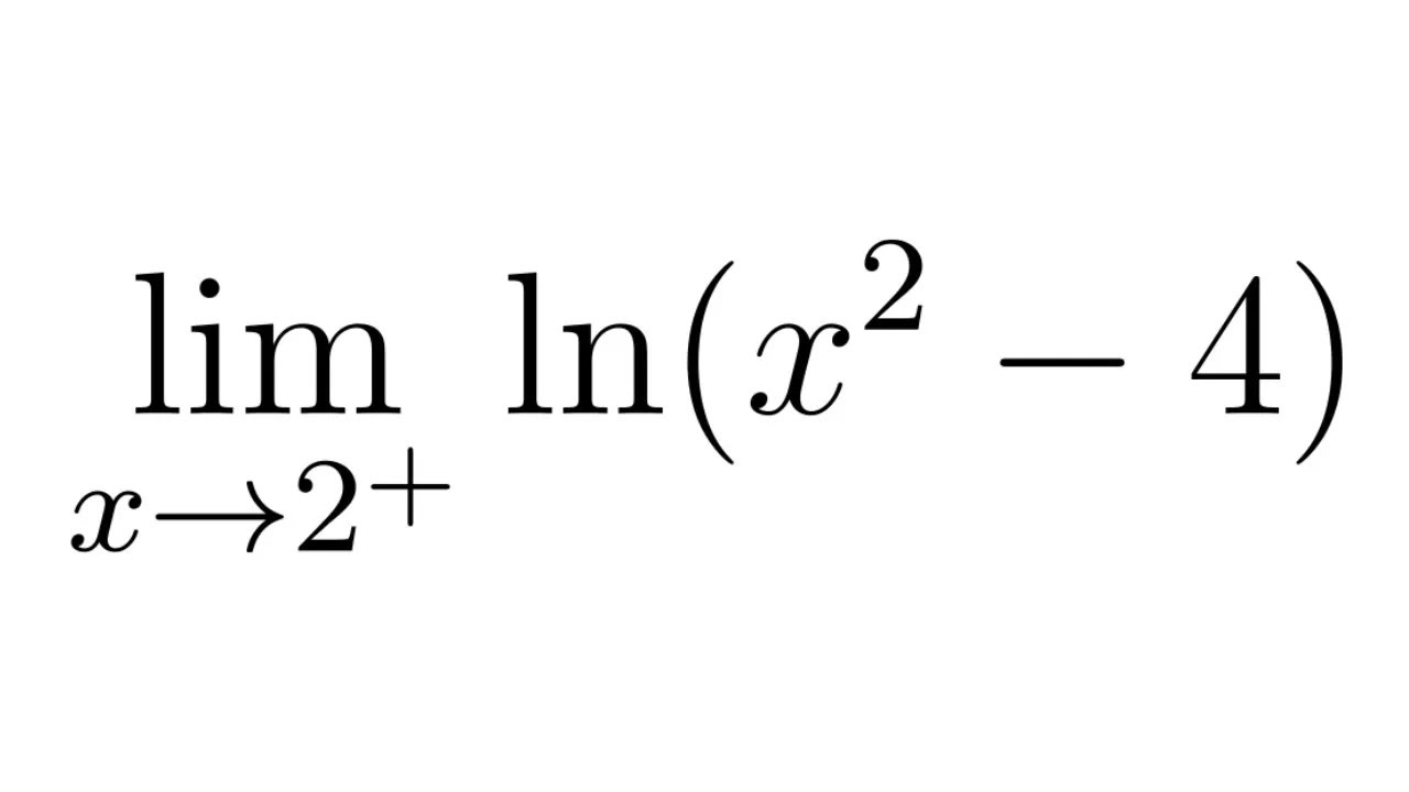 one-sided-limit-example-with-a-natural-logarithm-youtube