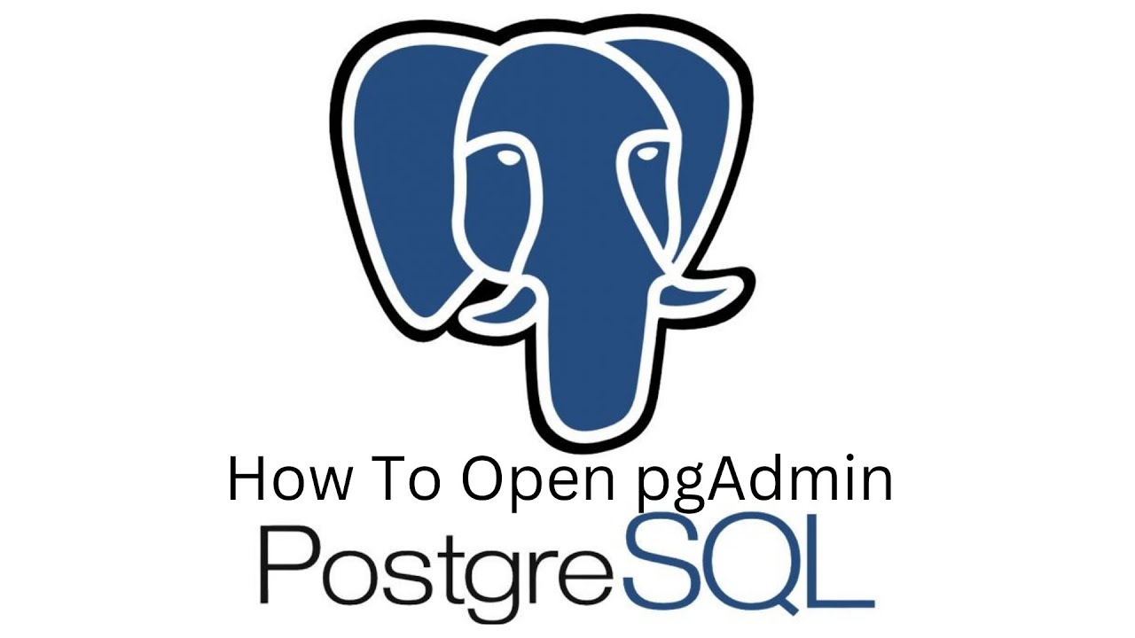 S2: How to open PG Admin - YouTube