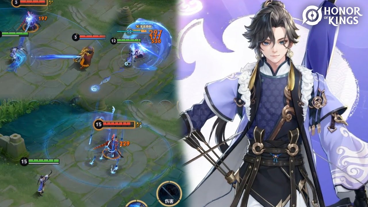 Sun Quan Preview Skill by Skill | New Hero HoK CN S40 - Marskman can be ...