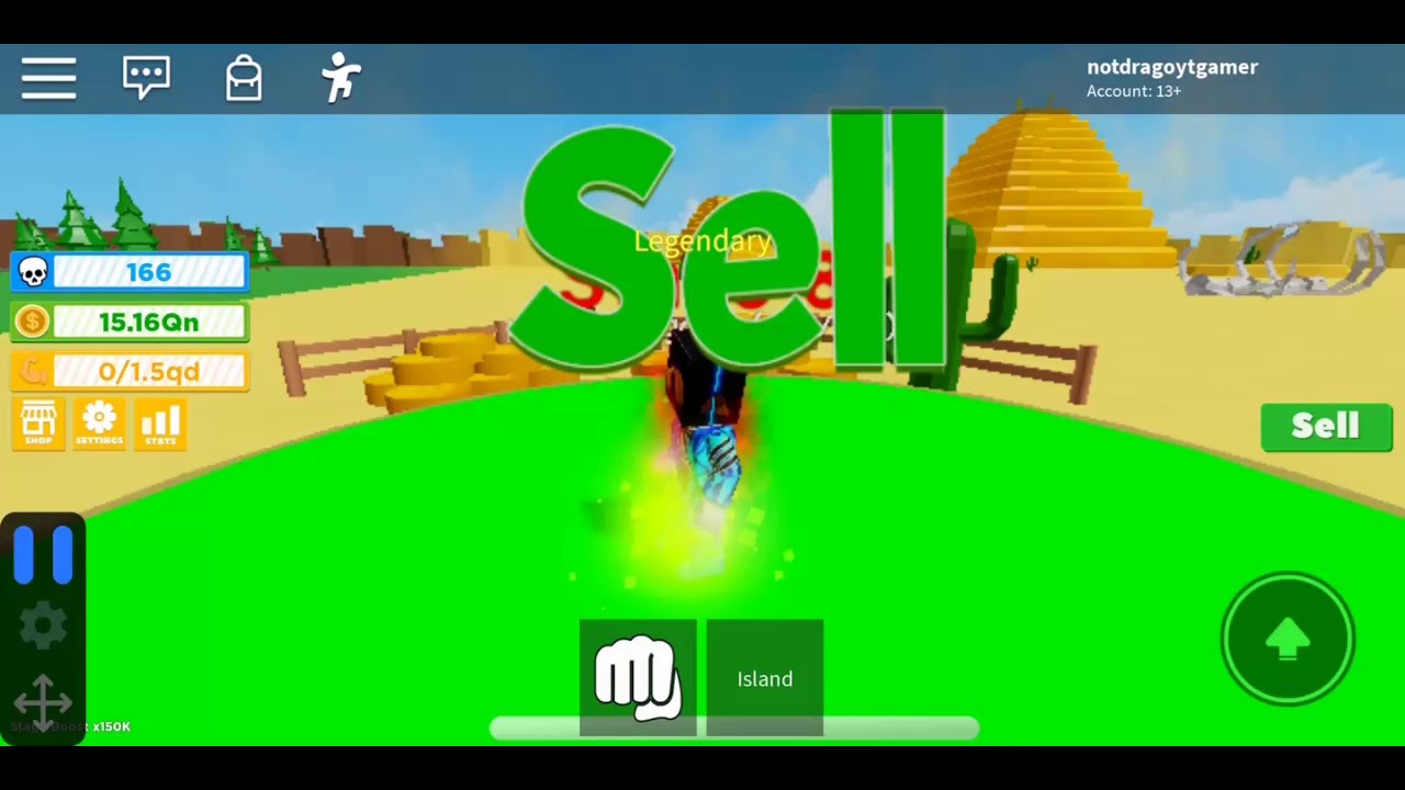 Getting stage 9 in big lifting simulator Roblox (without spending robux ...