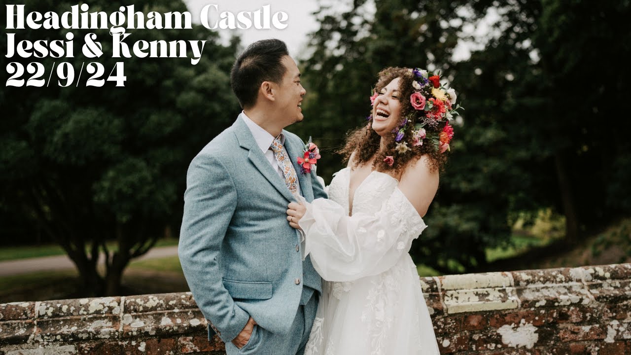 Jessi & Kenny's Wedding Day at Headingham Castle - YouTube