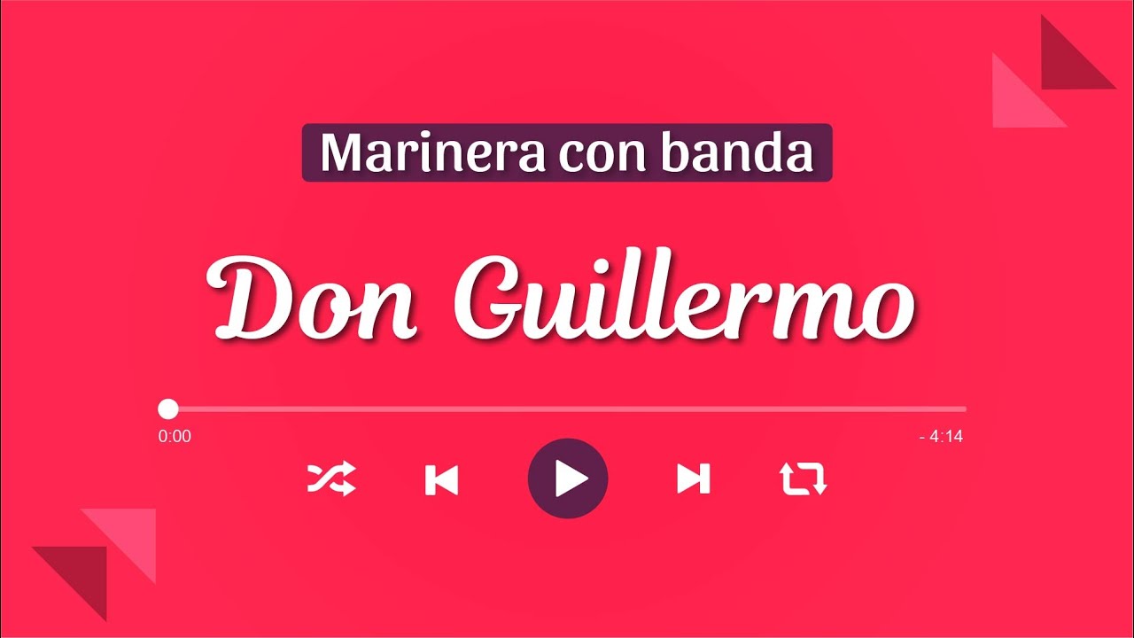 DON GUILLERMO | Marinera Norteña con Banda 🎺 - YouTube