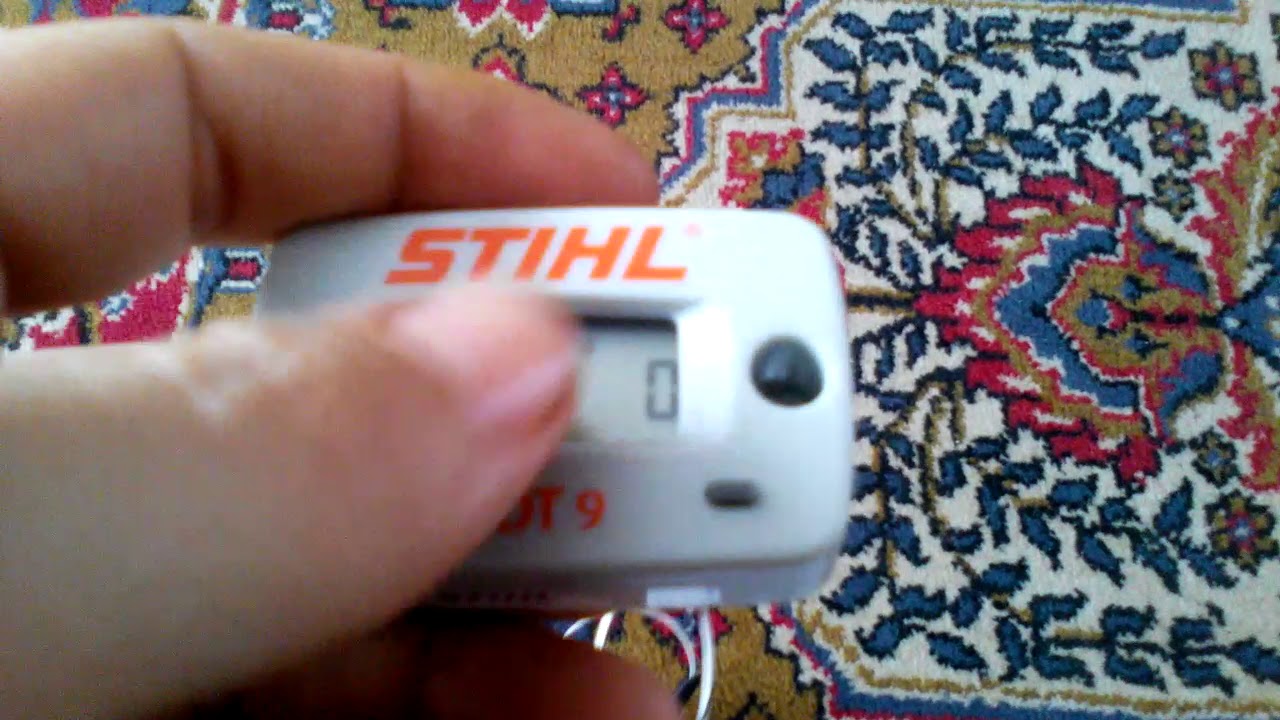 Stihl Тахометр EDT 9 Обзор - YouTube