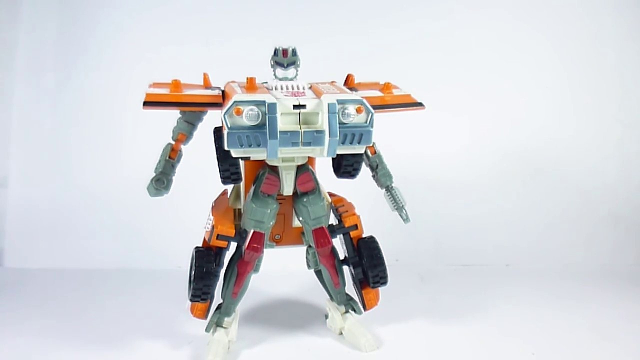 Transformers Armada Red Alert powerlinx review en español - YouTube