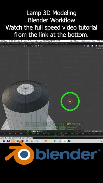 Blender Interactive Lamp 3D Modeling #blender #lamp #light #tutorial #3dmodeling #blender3d ...
