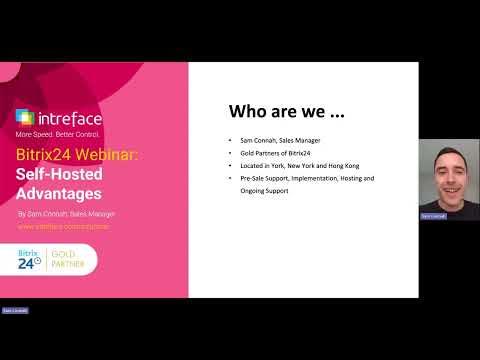 Webinar: Bitrix24 Self Hosted Advantages - YouTube