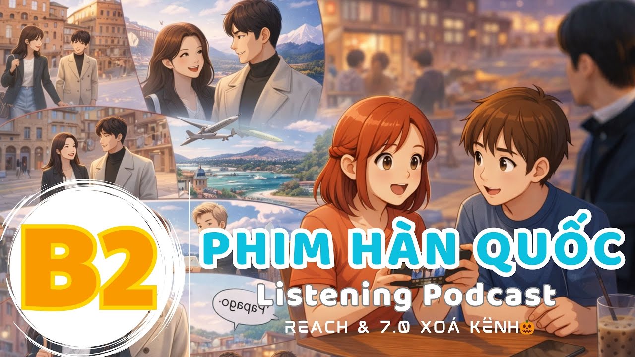 🎧 Luyện Nghe Tiếng Anh Level B2- PHIM HÀN QUỐC - | Listening English ...