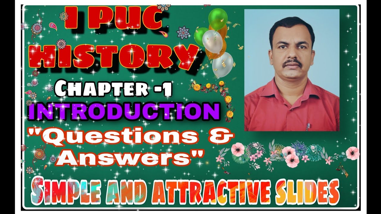 I PUC HISTORY 1Chapter QUESTIONS ANSWERS 1st PUC NOTES YouTube i-puc-history-1chapter-questions-answers-1st-puc-notes-youtube