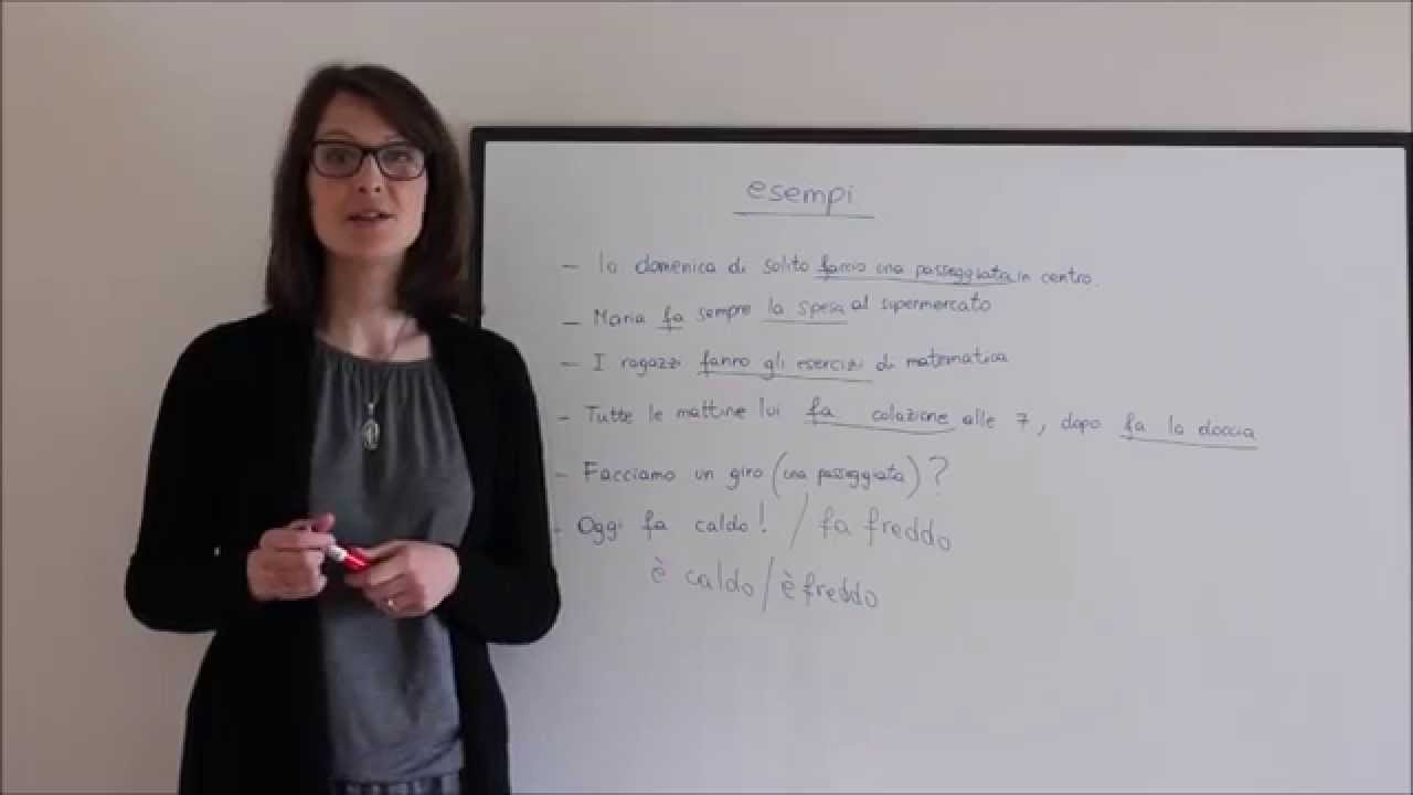 Italian Lesson Verbo Fare YouTube italian-lesson-verbo-fare-youtube