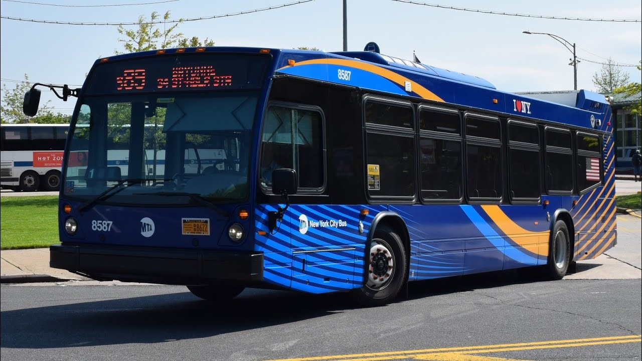 MTA NYCT Bus: On Board Nova Bus LFS [#8581] S89 LTD Bus From ...