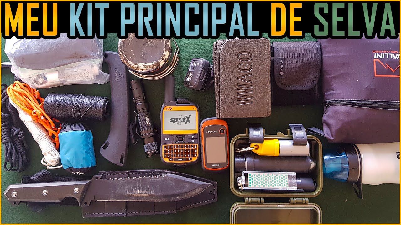 Equipamento De Sobrevivencia Na Selva Kit Sobrevivência Militar