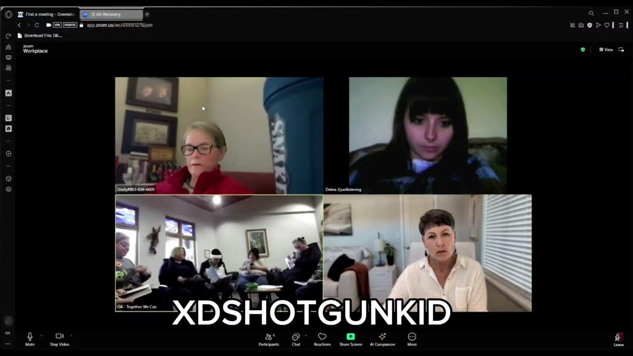 xdshotgunkid crashes zoom meeting part 2,ft dreamybull and jynxzi - YouTube