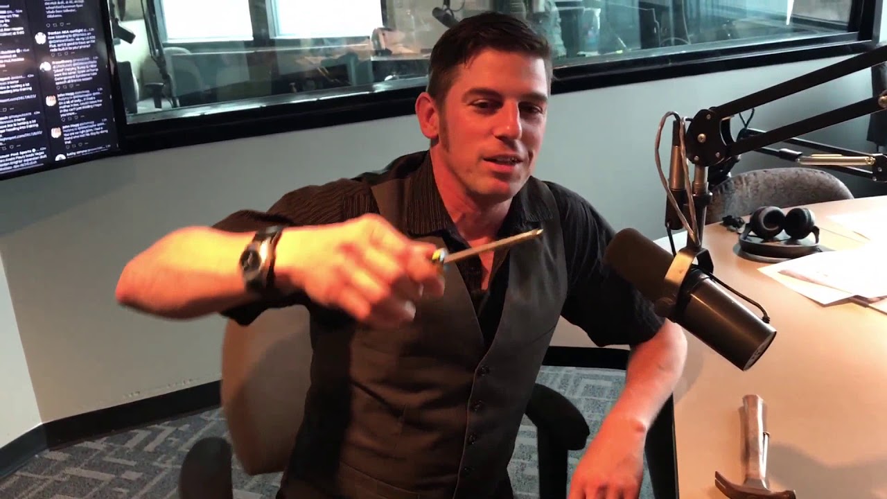 Magic Brian on The Lewis and Logan Show - YouTube