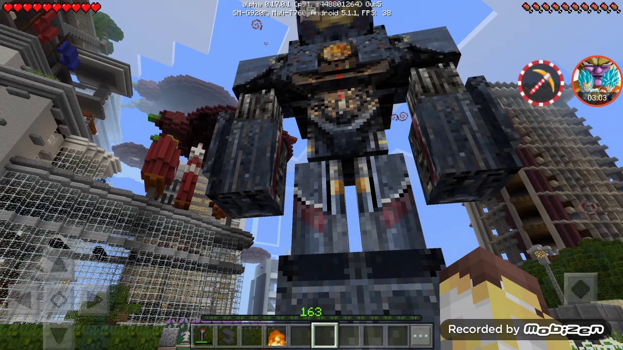 MCPE Mega mech add on - YouTube
