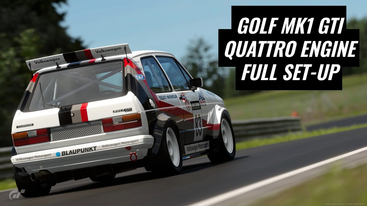 Volkswagen Golf Mk1 GTI Quattro Engine Swap - Setups For Simpletons ...