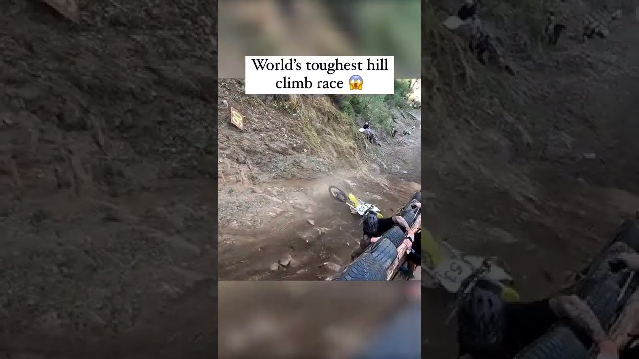 World’s toughest hill climb race 😳 - YouTube