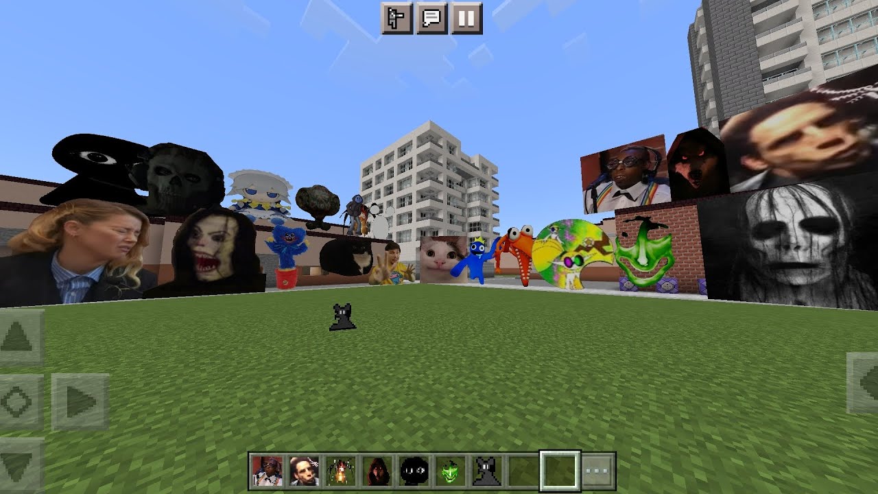 Custom Nextbots V2 Addon in Minecraft pe | 23 Nextbots - YouTube