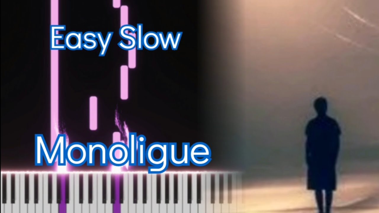 Monoligue | 獨角戲 | 華語流行歌曲 | EASY SLOW Piano Tutorial - YouTube