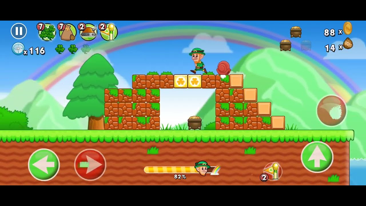 Lep's World . ( World 1 Levels 1-6 ) - YouTube