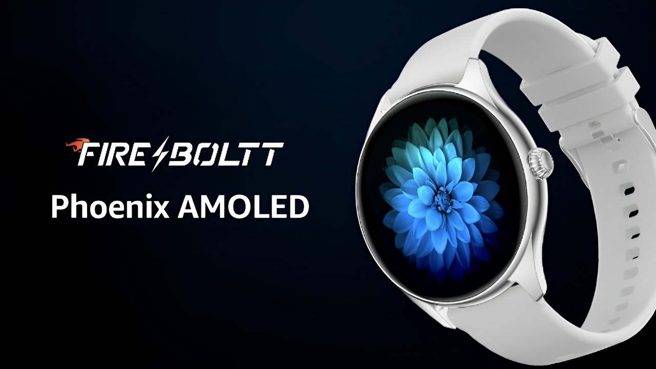 Fire-boltt Phoenix Amoled⚡Price And Features - YouTube
