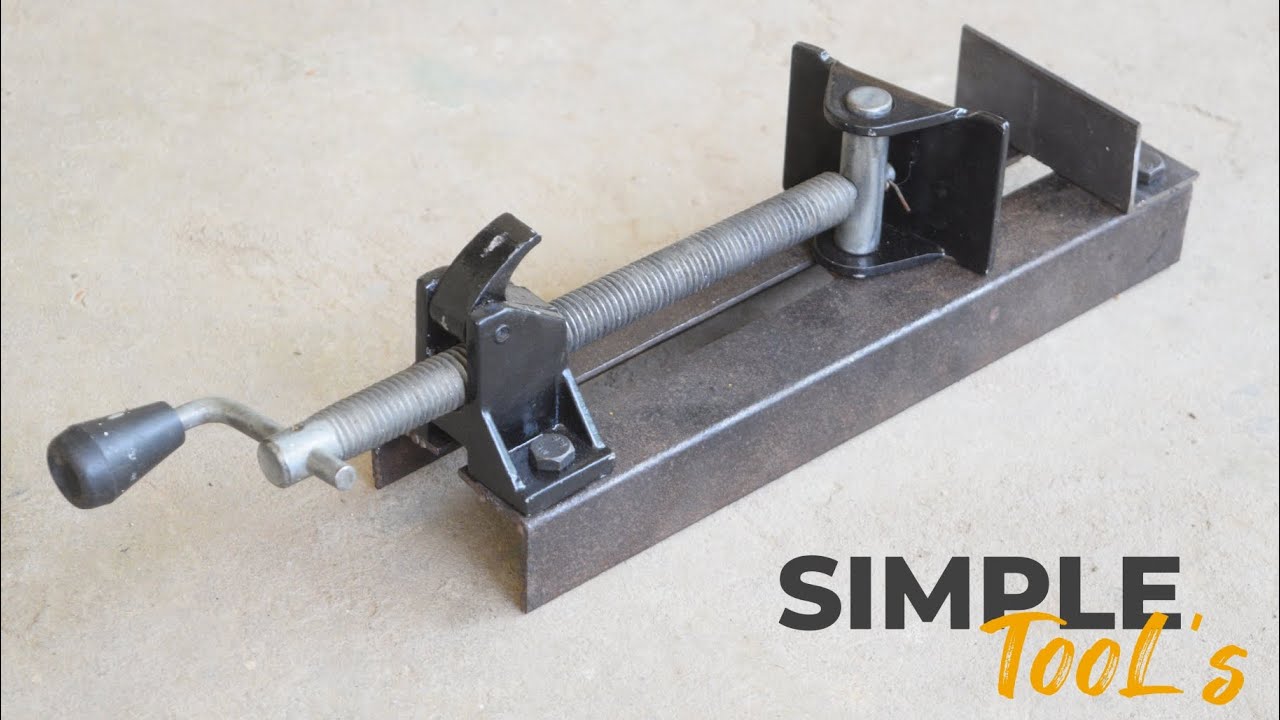 Creative idea from an old device (how to make a vise) - YouTube