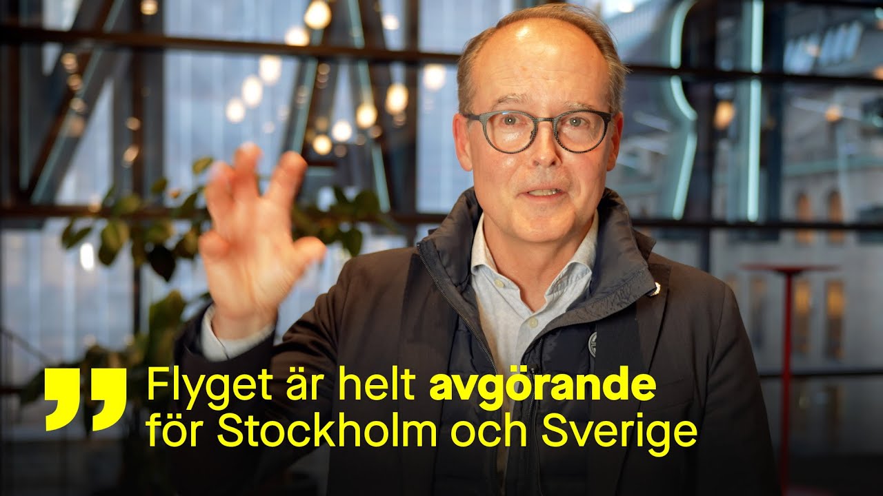 Vilken roll spelar flyget för Stockholm och Sverige? - YouTube