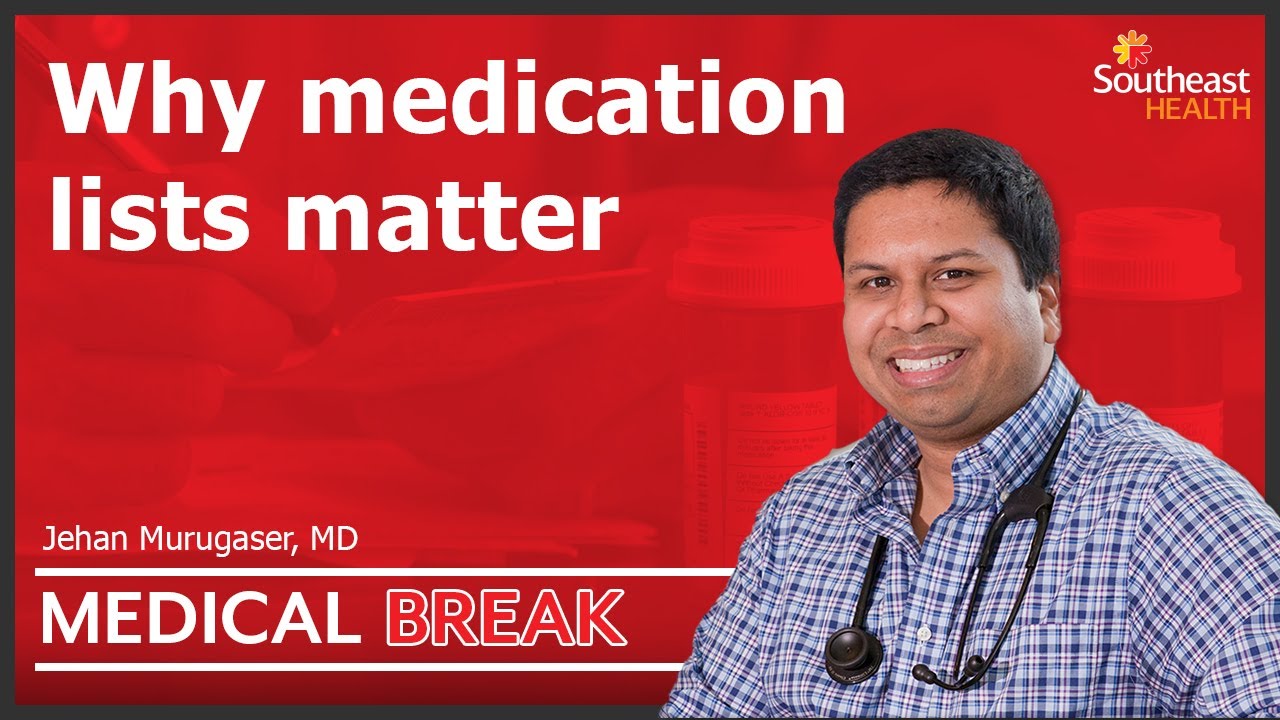 Why Medication Lists Matter - YouTube