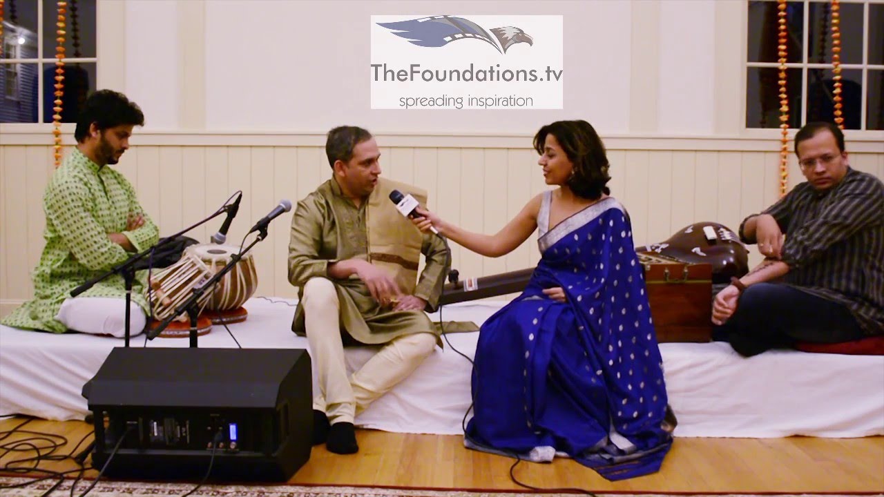 Anand Bhate on The Foundations TV sharing his musical journey - YouTube