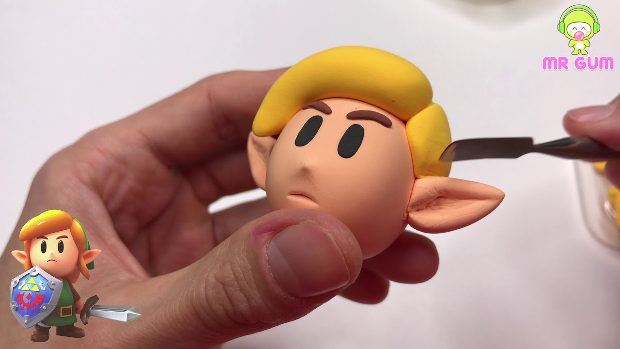 Giving life to Link from Zelda Link's Awakening / Clay Tutorial - YouTube