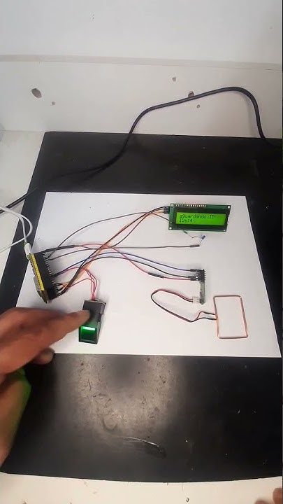 controle de acesso com esp32 alexa e leitor biométrico+RFID - YouTube